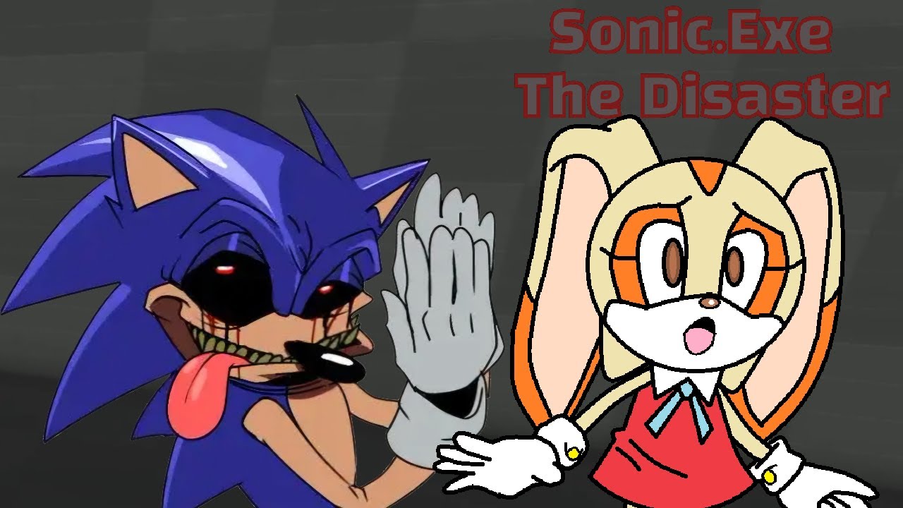 Sonic.exe The Disaster moments-Someone help me he wants to touch me ...