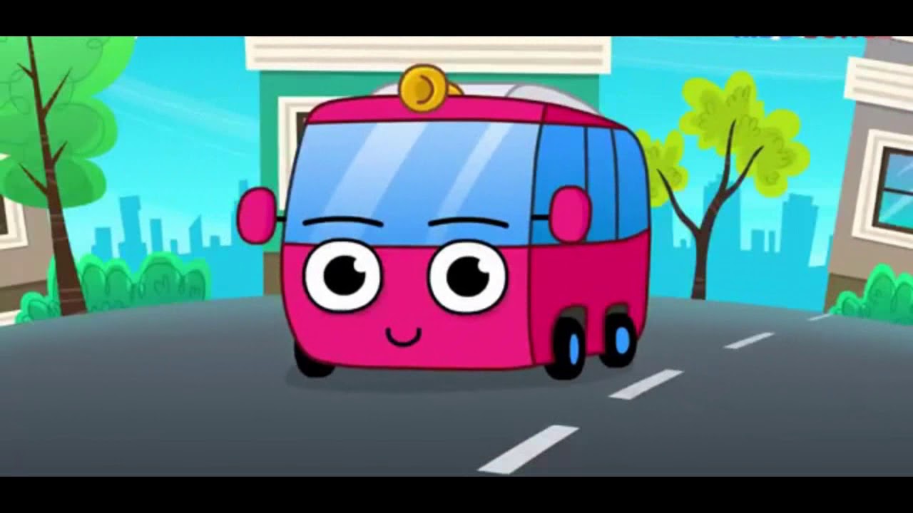 The Wheels on the Bus Kids Song Video Animation - YouTube