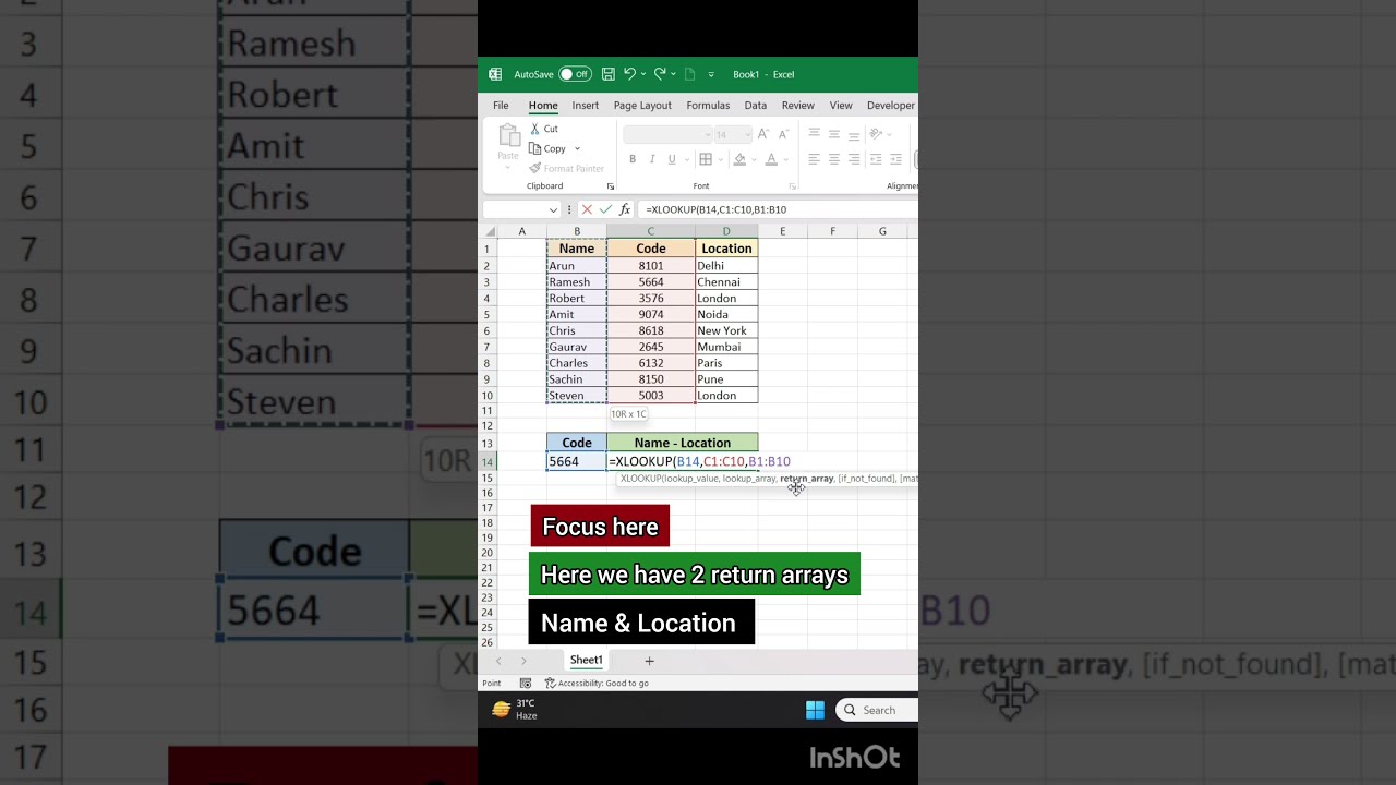 Xlookup With Multiple Return Value In Single Cell YouTube Xlookup With Multiple Return Value In Single Cell YouTube