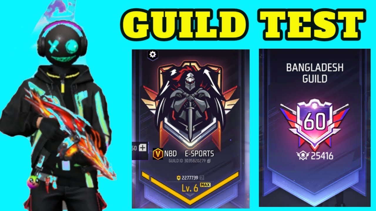 TOURNAMENT PRACTICE x GUILD TEST FREE FIRE BANGLADESH SERVER LIVE 🎥 FF ...
