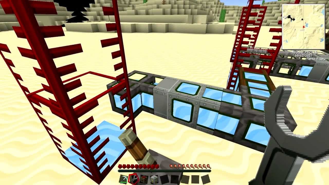 Buildcraft - Tutorial 4 - Mining weel, Pump, etc (PT-BR) - YouTube