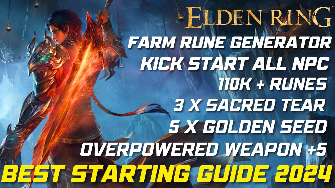 Elden Ring Best Starting Guide - Dominate Early Game And Jumpstart ALL ...