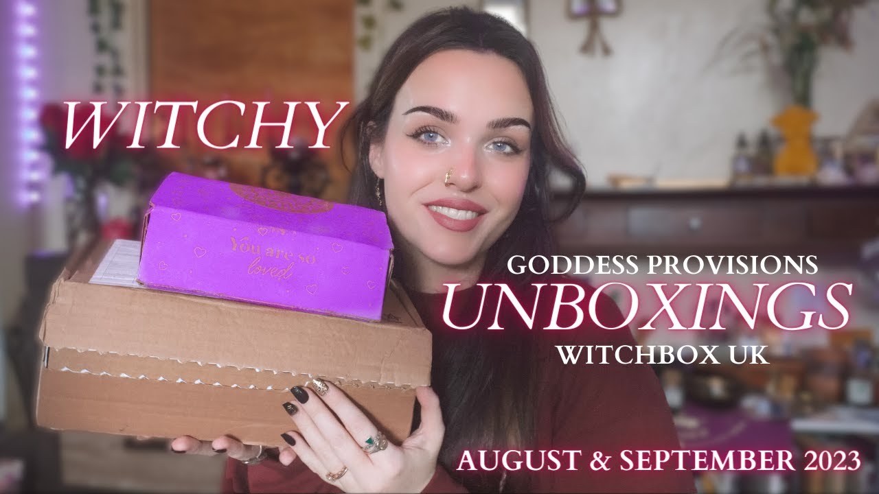 Witchy Subscription Unboxings: Goddess Provisions x WitchBox UK Aug ...