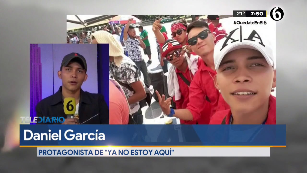 La historia de Daniel García, la estrella de "Ya no Estoy Aquí" - YouTube