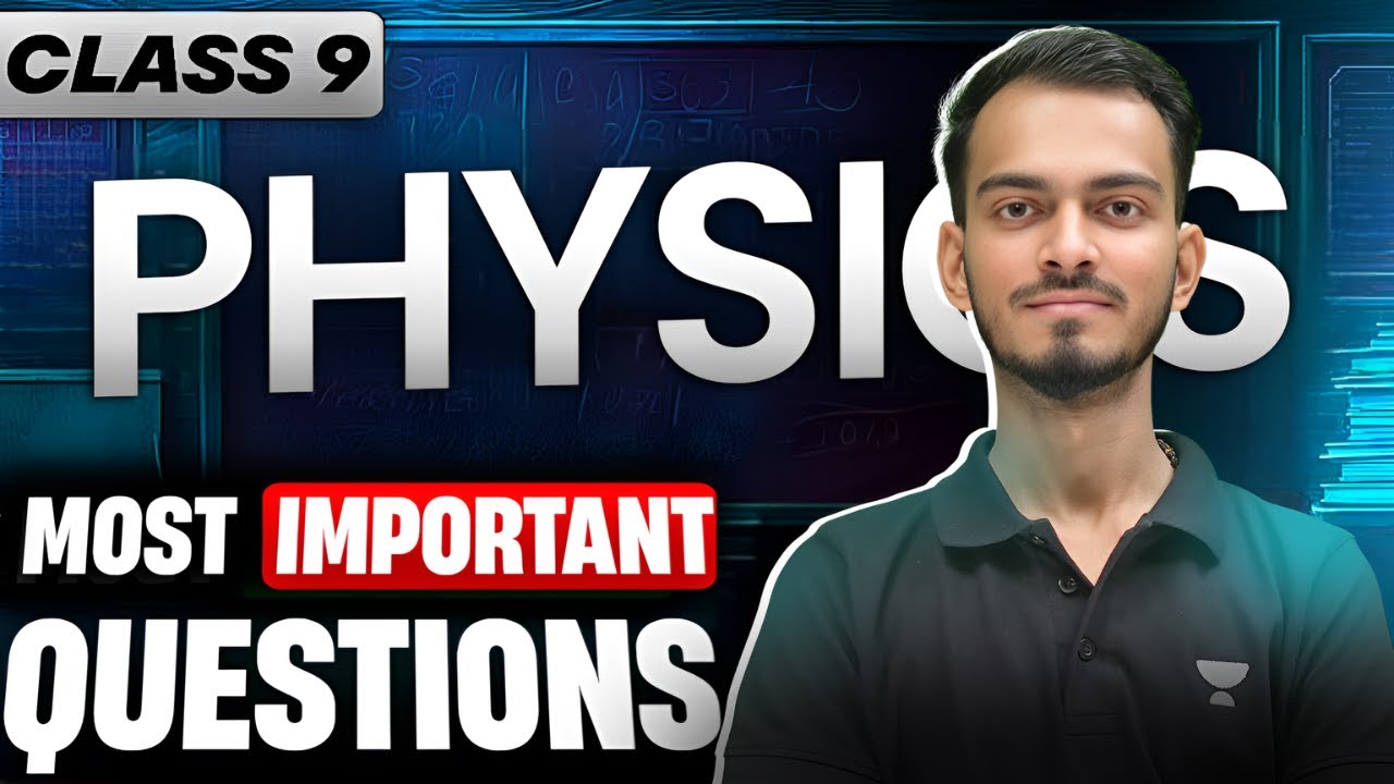 Class 9 Most Important Question of Physics | Sound | Aryan Sir - YouTube