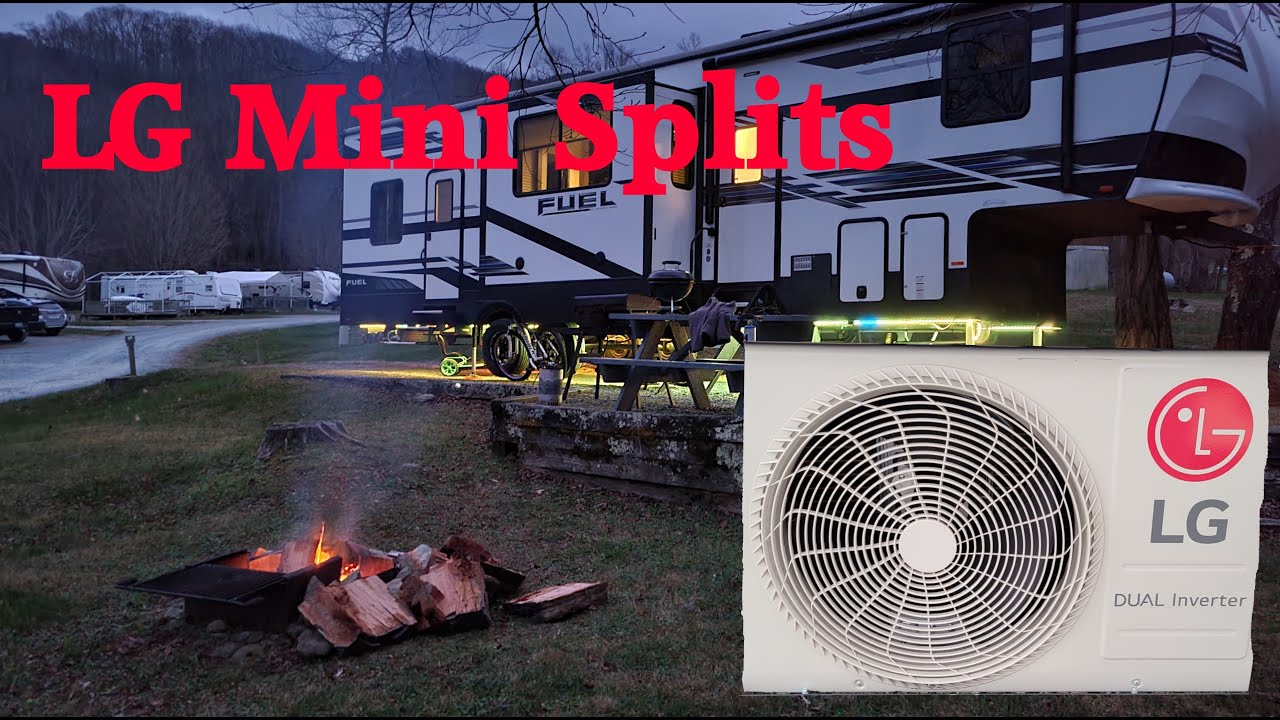 Installing LG Mini Splits In The RV Toy Hauler. E:3 - YouTube