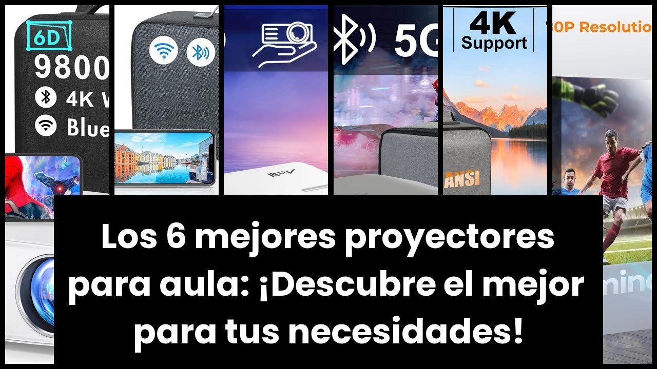 【PROYECTOR PARA AULA】Los 6 mejores proyectores para aula: ¡Descubre el ...