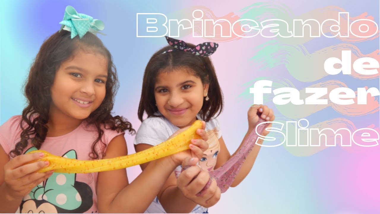 Fazendo slime com convidada especial - Sophia Ribeiro canal KIDS GO ...