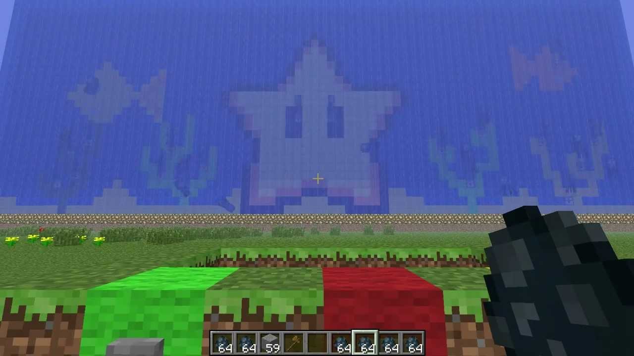 Minecraft, redstone fish tank. (Aquarium spawns squids) - YouTube