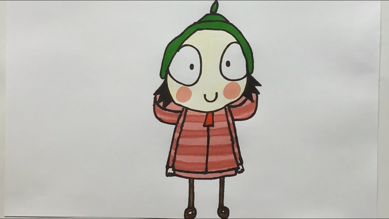 How to draw Sarah ️ From Sarah and Duck - YouTube