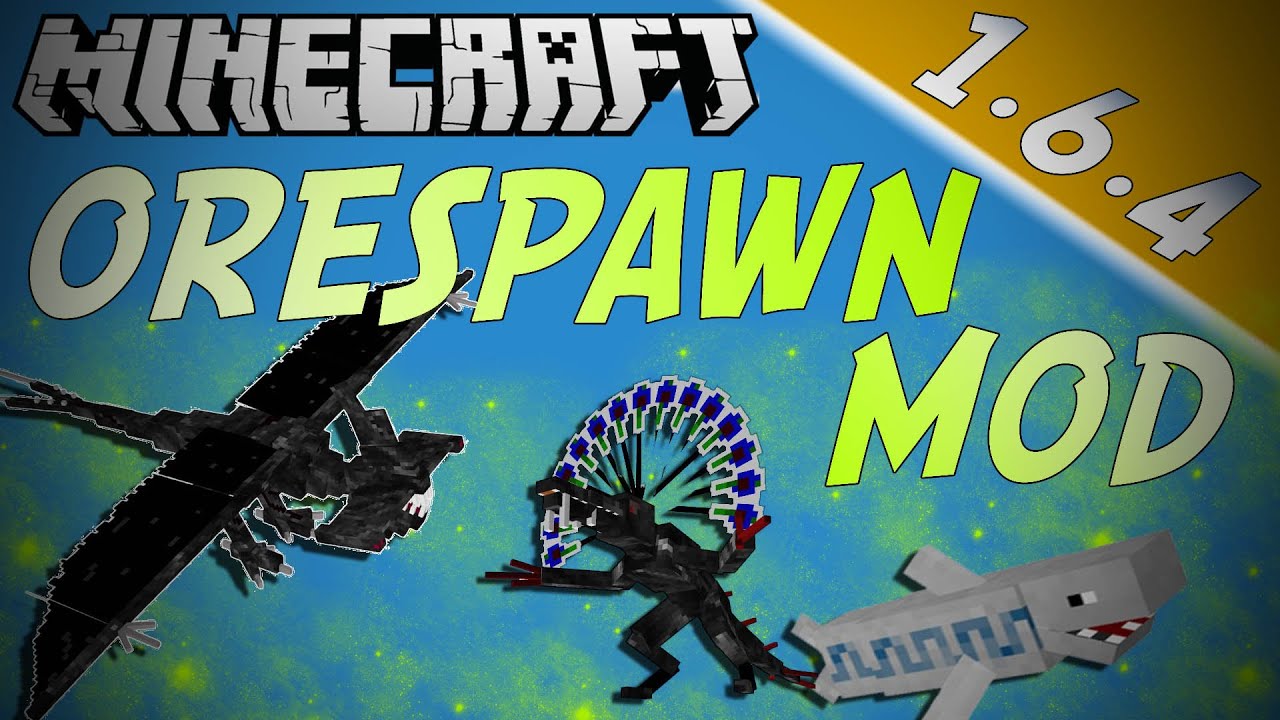 Minecraft 1.6.4-How To Install The Orespawn Mod, HD Commentated - YouTube