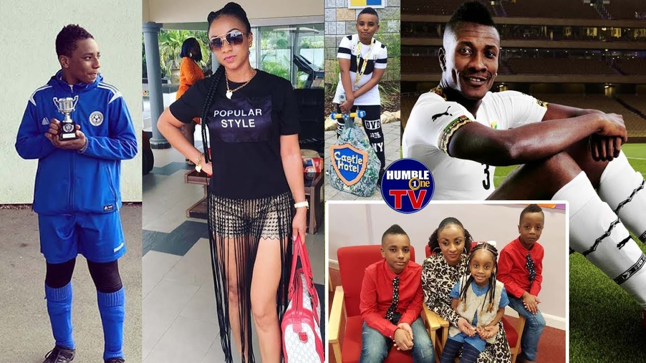 Wow..Asamoah Gyan & Gifty SON Is Following His Father's Footsteps ...