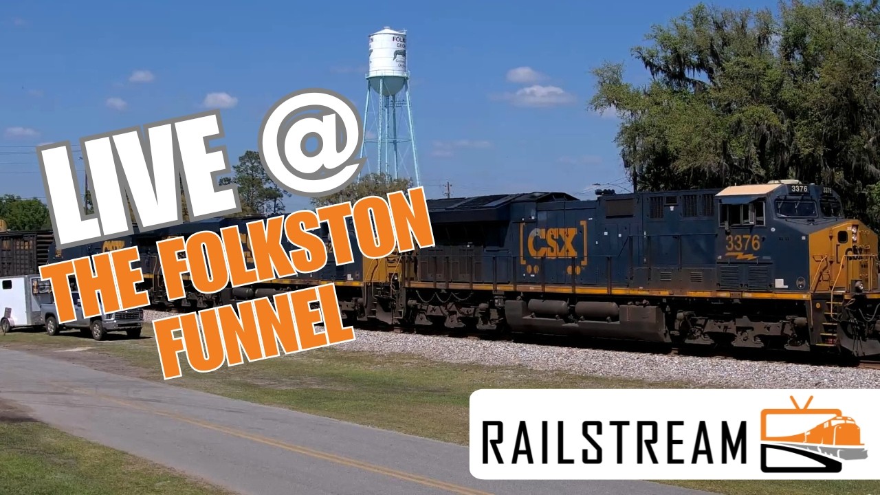 Folkston Funnel LIVE Railcam - Folkston, Georgia | CSX Nahunta Sub ...
