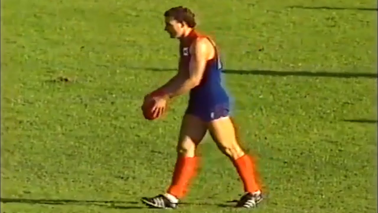 Russell Richards (1983-1987) - Melbourne Highlights - AFL - YouTube