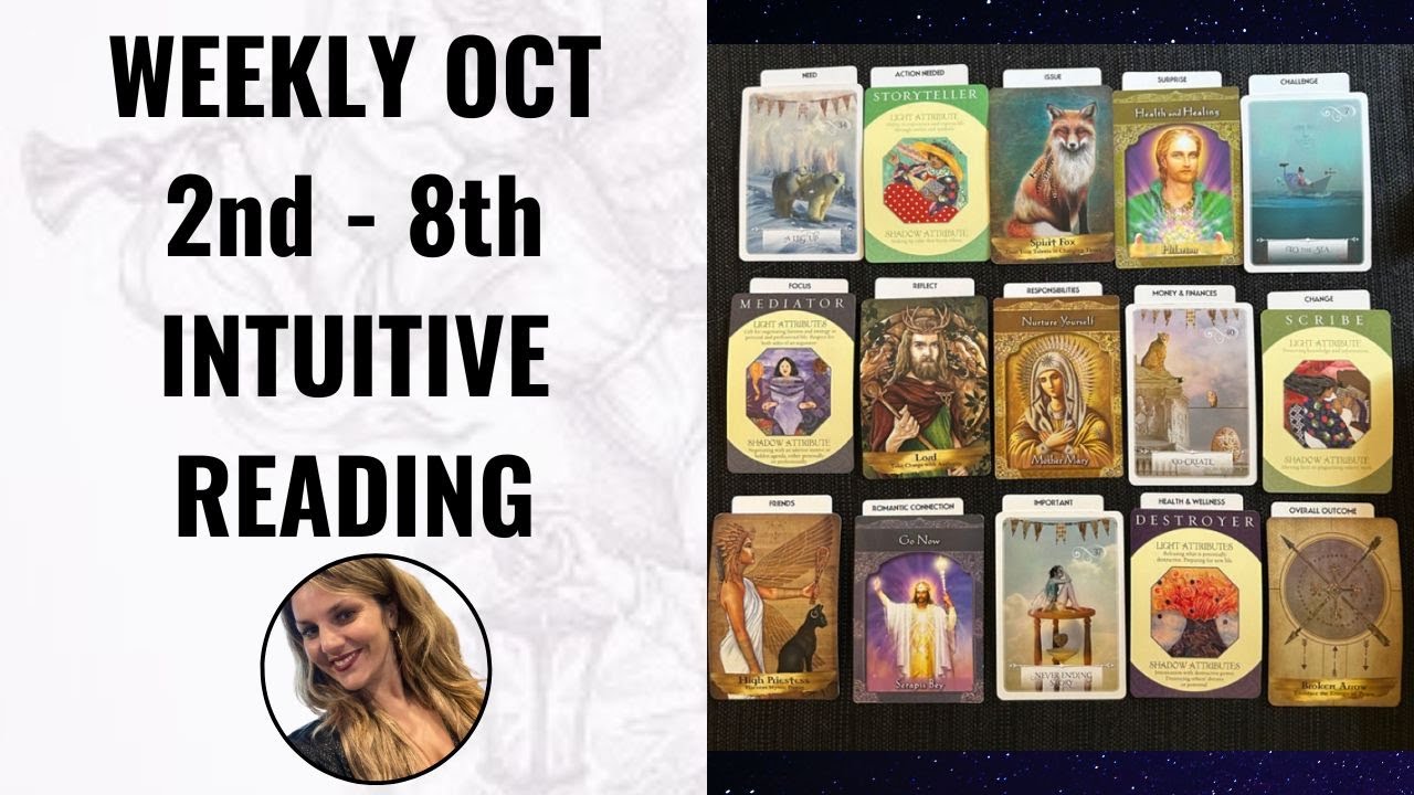 Intuitive Card Reading Oct 2nd - 8th - Health Improvements And Change ...