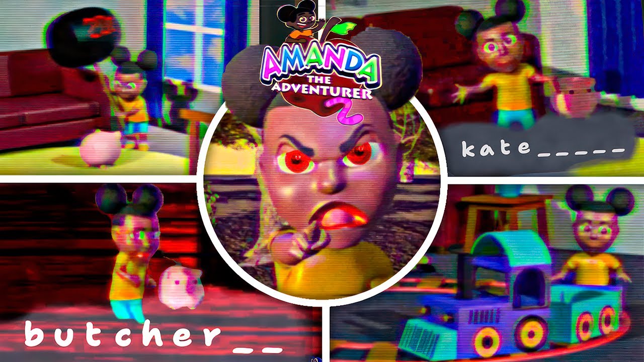 Amanda the Adventurer 2 Demo - All Train Names & All Secrets - YouTube