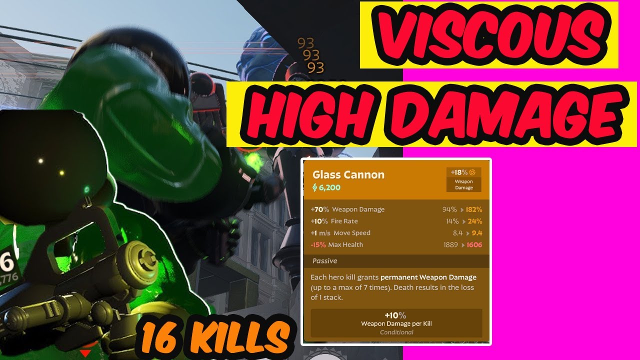 Viscous High Damge Build Guild [Deadlock] pro Full Gameplay Perspective - YouTube