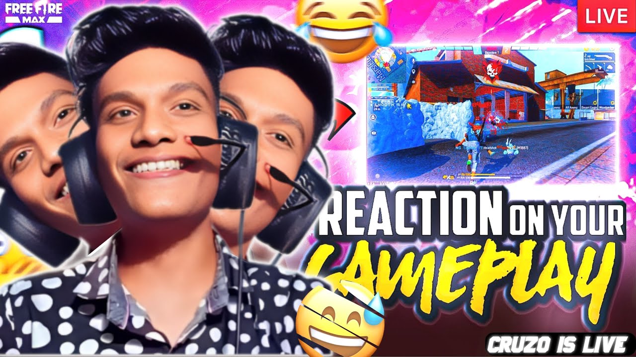 Live Reaction On Your Channel 😘 | Facecam Live 😎 | - YouTube