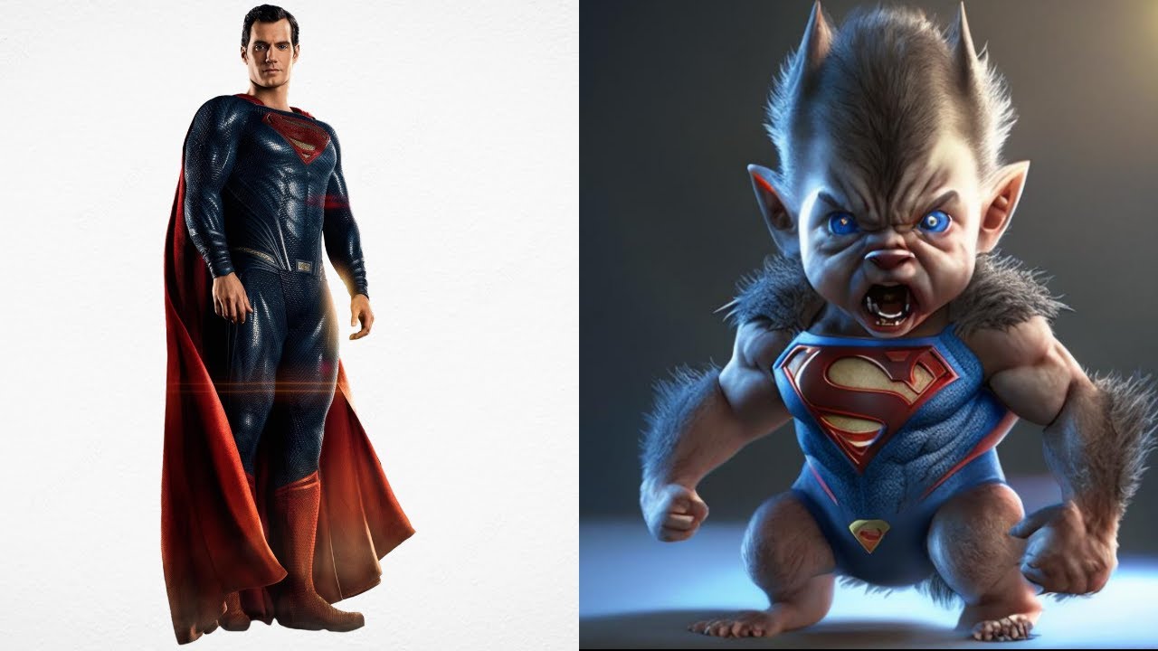 SUPER HEROES transformation-WEREWOLF BABY-Avengers - YouTube