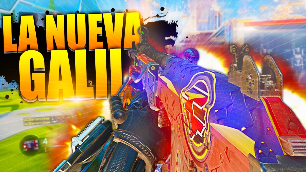 JUGANDO CON LA NUEVA ARMA "GALIL" - Call Of Duty: Black Ops 3 - YouTube