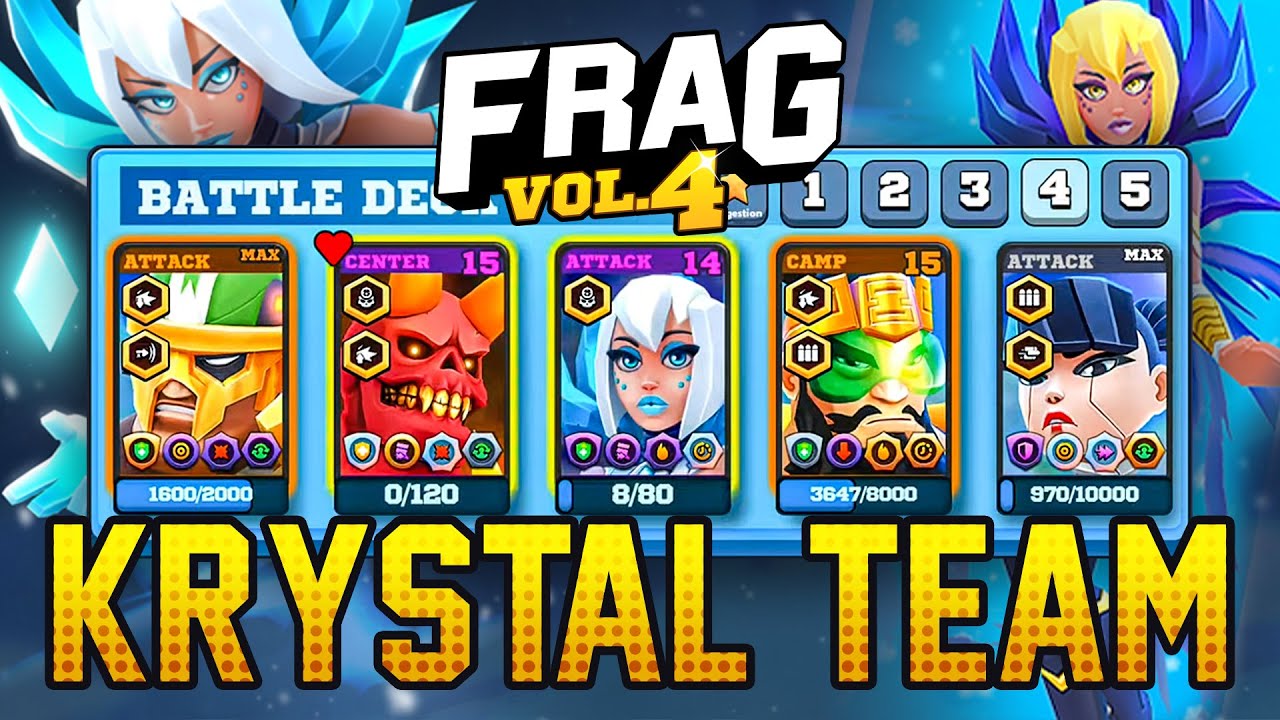 Krystal Team Gameplay | Krystal's Triumph 🔥 Frag Pro Shooter - YouTube
