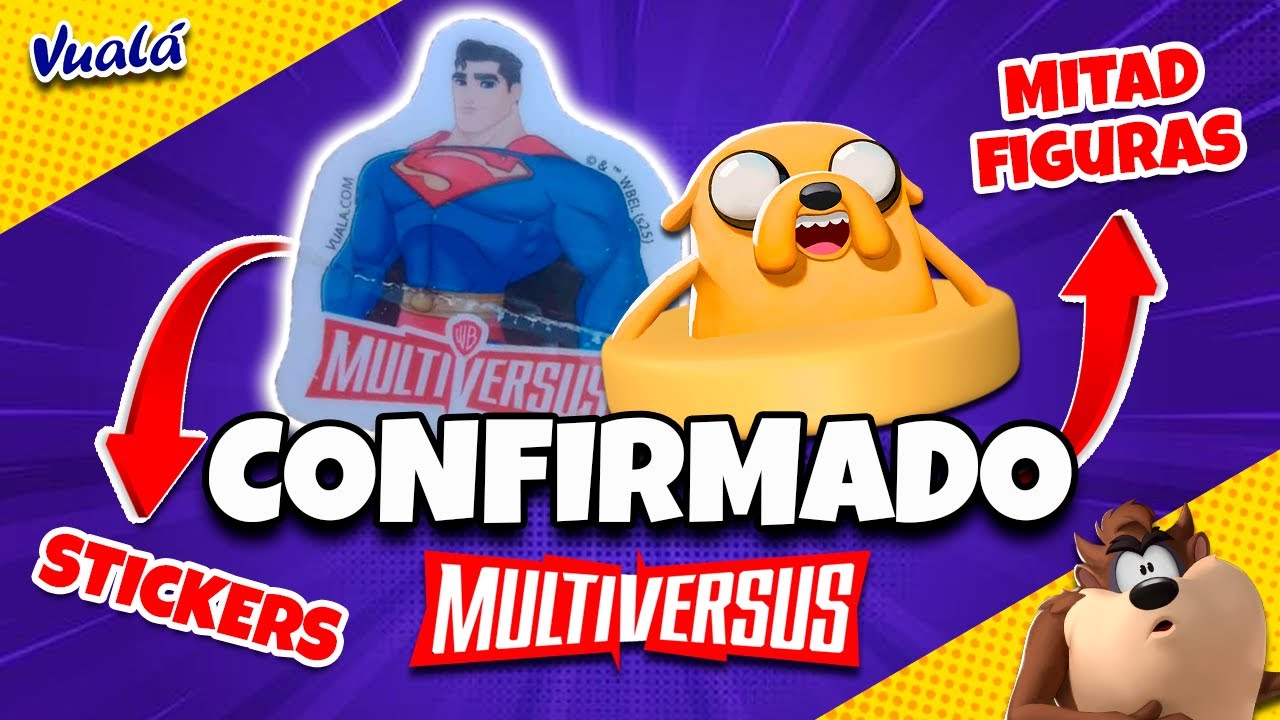 Tendremos STICKERS MÁS FIGURAS en Vualá MULTIVERSUS!🔥 - YouTube