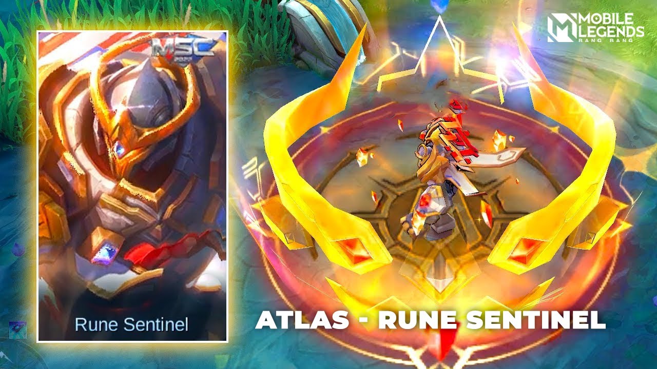 MSC 2023 | Atlas "Rune Sentinel" | Mobile Legends: Bang Bang - YouTube