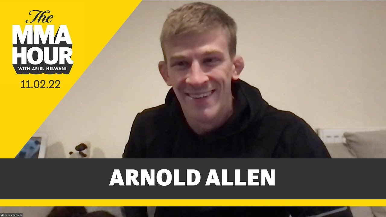 Arnold Allen Makes Case for Interim Featherweight Title Fight Next ...