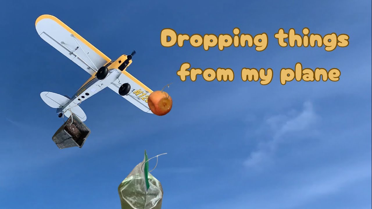 Dropping things from my plane to celebrate 200 subs! - YouTube