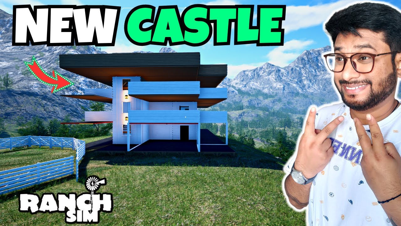 🤯DIFFICULT TO MADE CUSTOM "MOUNTAIN HOUSE" FINALLY😨 IN RANCH SIMULATOR ...