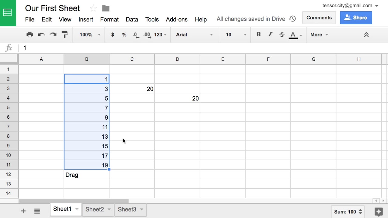 Sheets 001 Intro - YouTube
