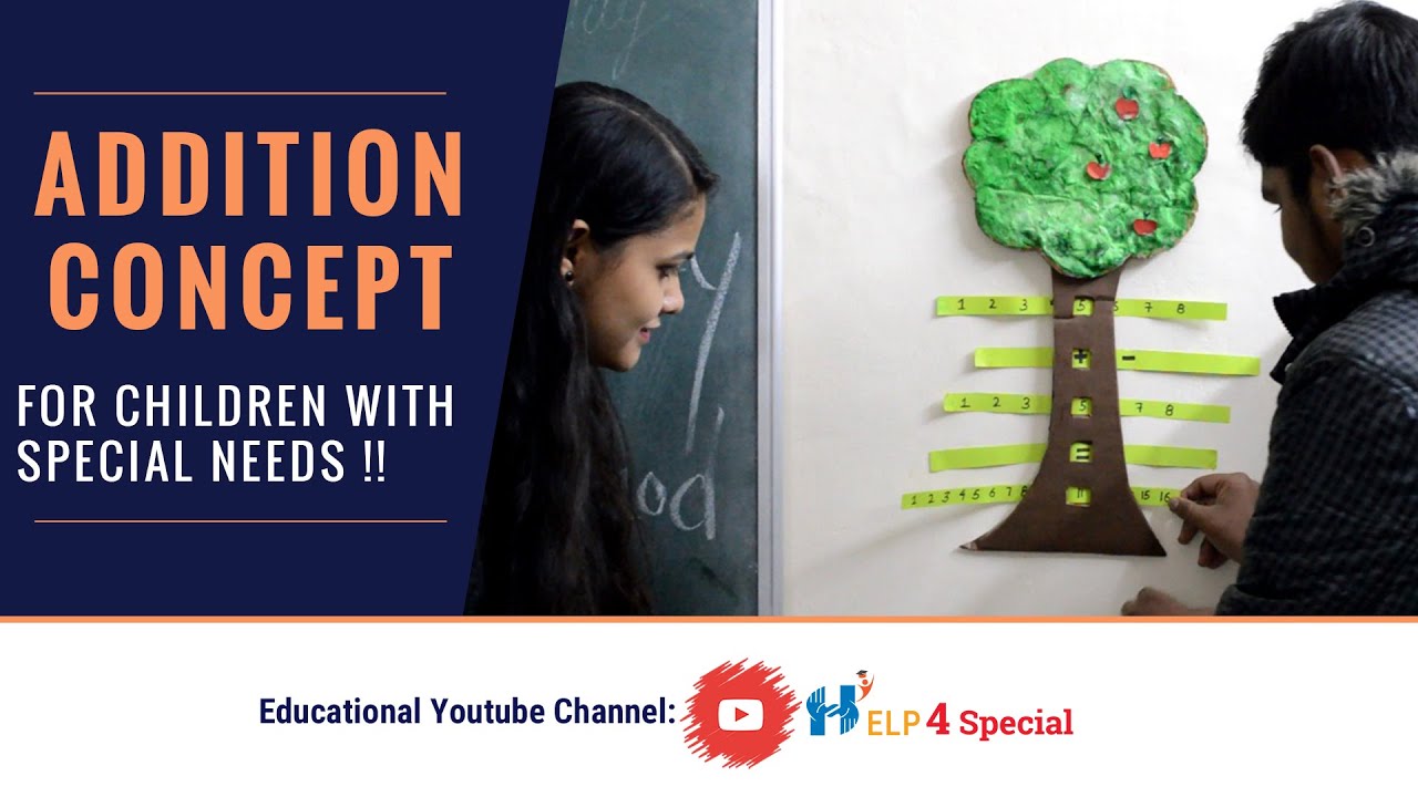 Addition Special Education Activity for Children with Special Needs ...
