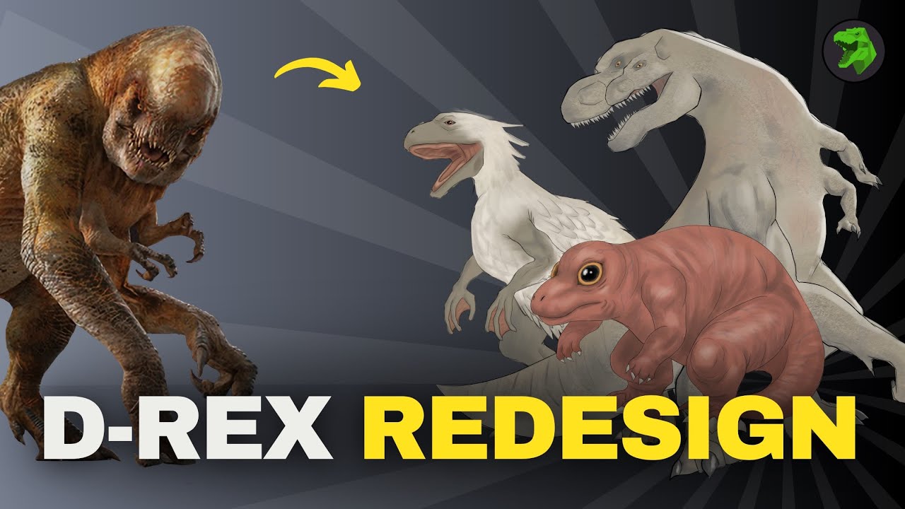 What the D-Rex Could’ve Looked Like — Alternate Redesigns Explained ...