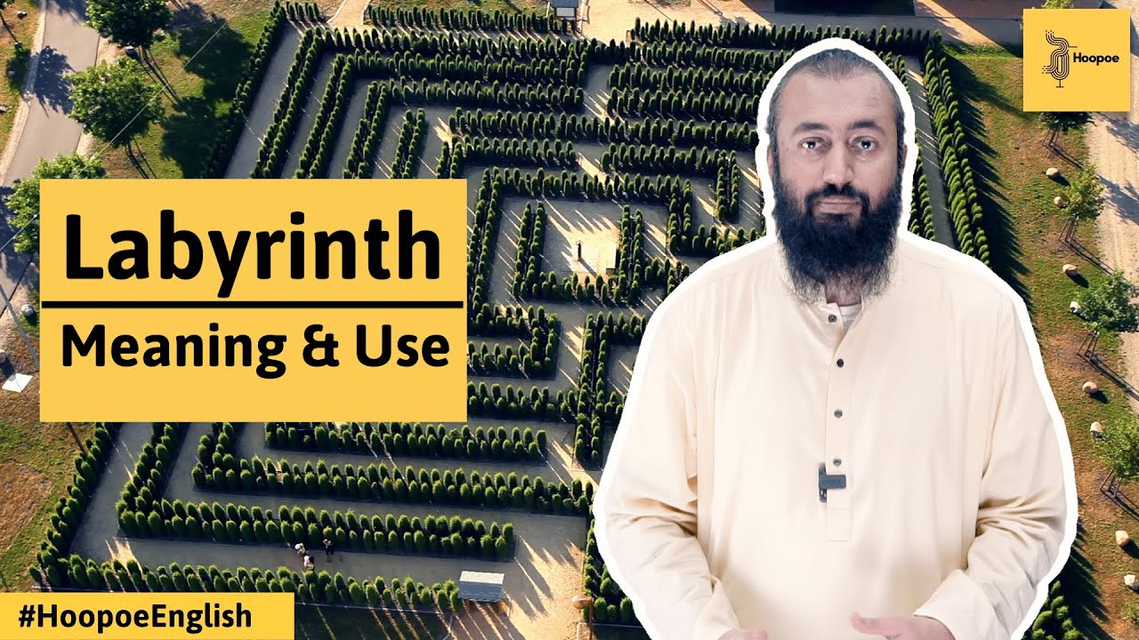Labyrinth | Word 133 | Meaning & Use | HoopoeEnglish - YouTube