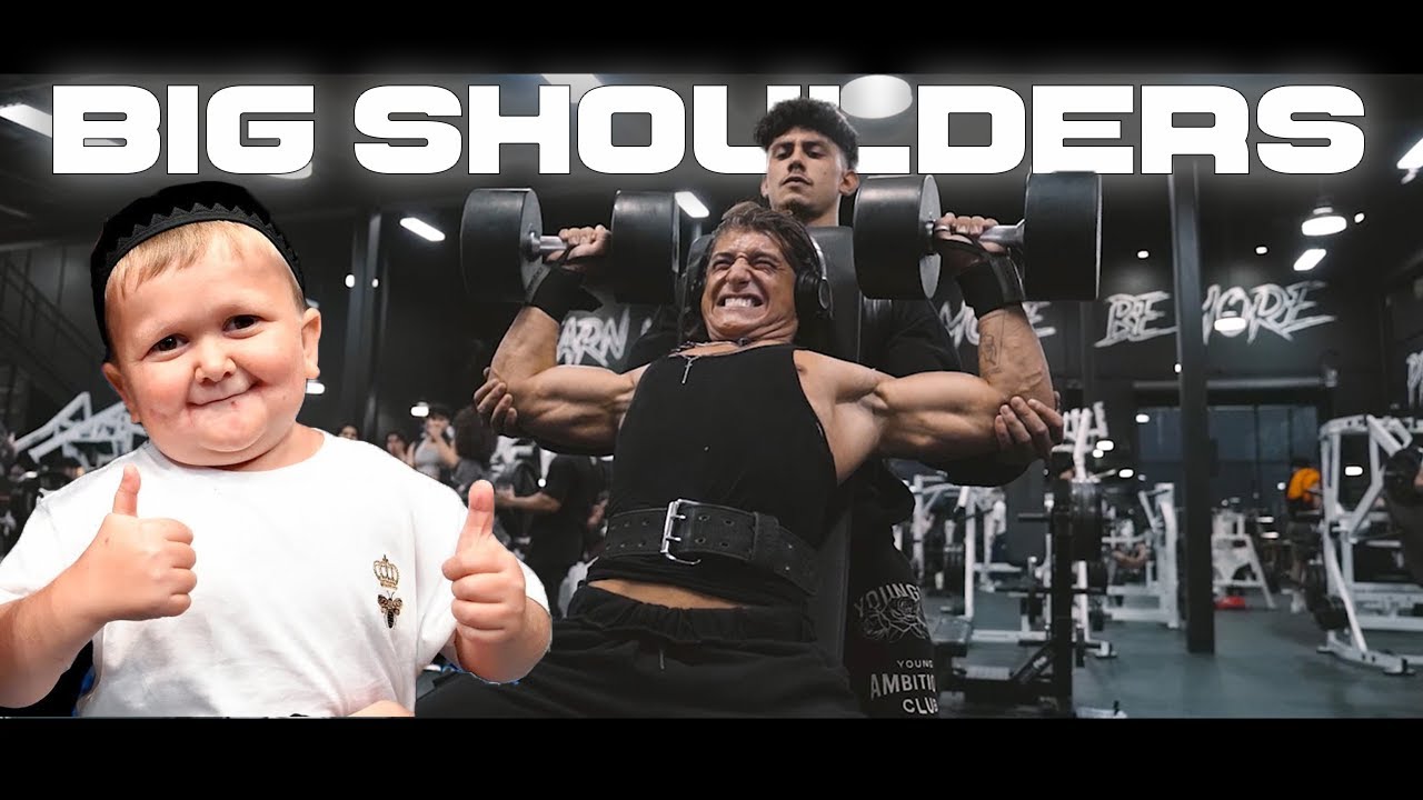 HOW TO GET BIG SHOULDERS?! Hasbulla Approved - YouTube