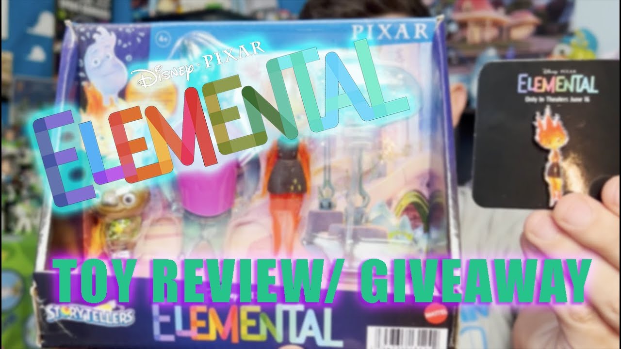 Elemental Toy Review | Pixar | Mattel - YouTube