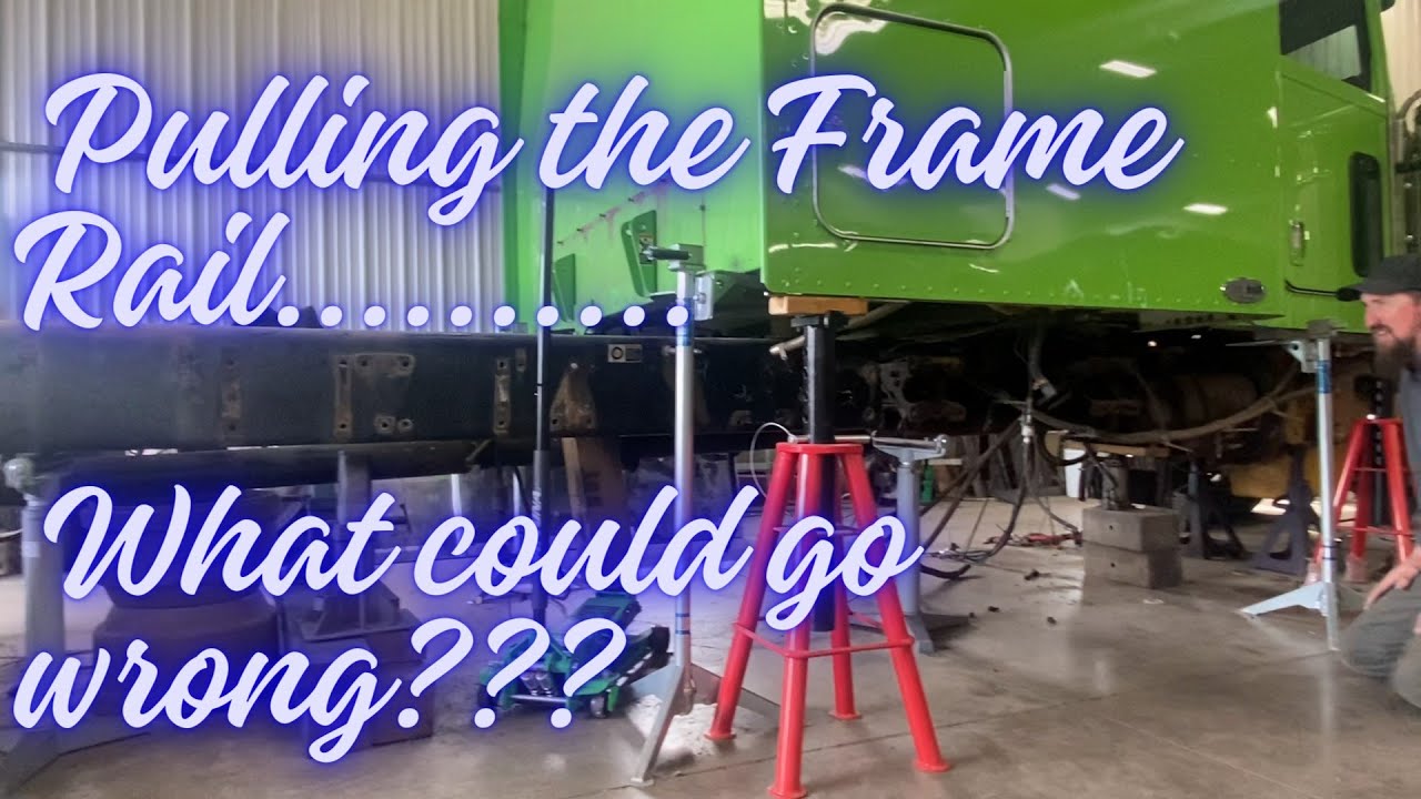 One frame rail Peterbilt, WHAT - YouTube