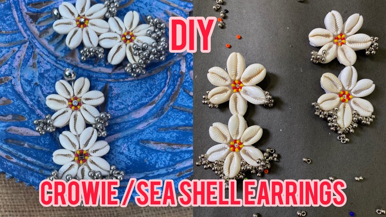 Cowrie Shell Jewelry Making | Seashell Jewellery Making | Cowrie Shell ...