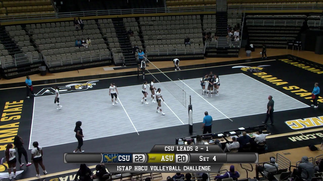 Alabama State VB vs Coppin State - YouTube