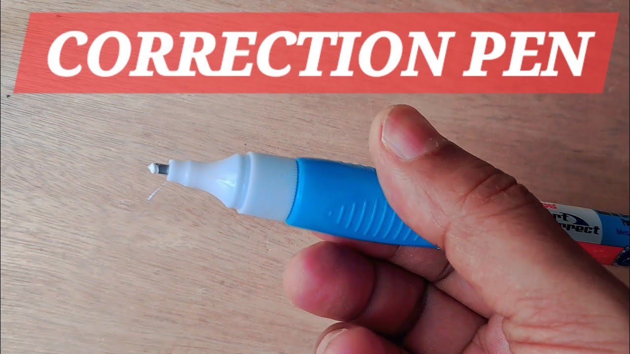 What's Inside a White Ink Correction Pen - YouTube