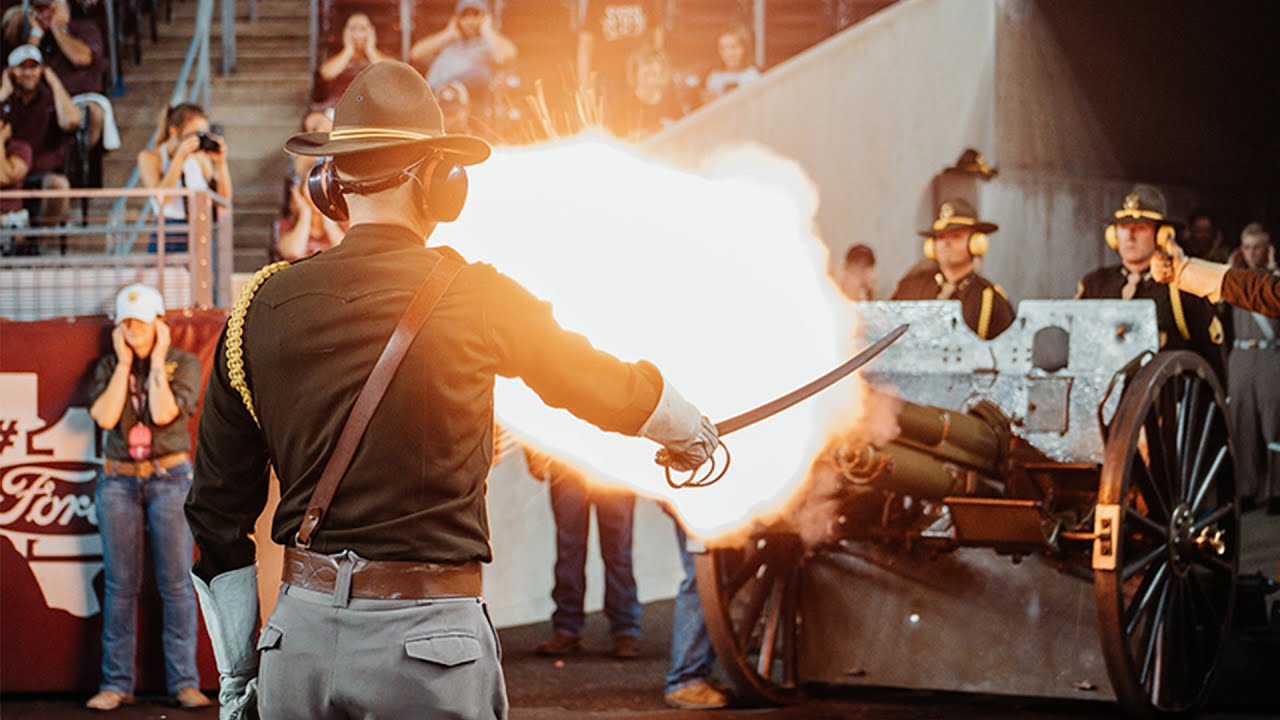 From Rust to Glory! Aggie Cadets Revive Forgotten Cannon - YouTube