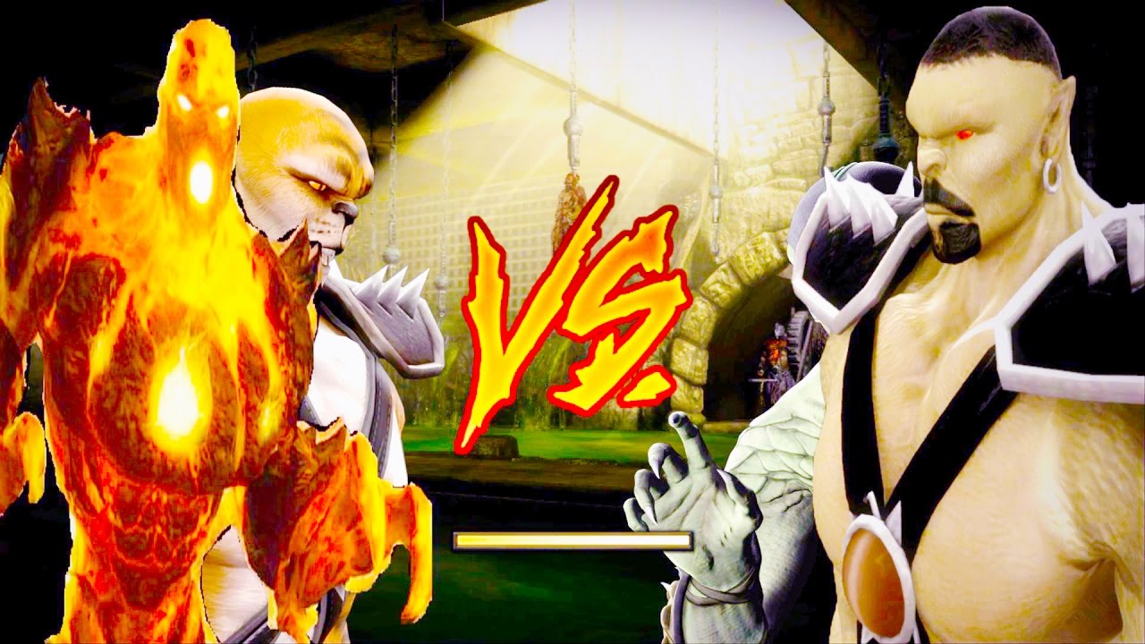 Mortal Kombat Komplete Edition - Blaze & Blaze Costume Skin Mod Tag ...