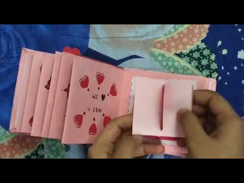 Mini Scrap Book Gift Card - YouTube