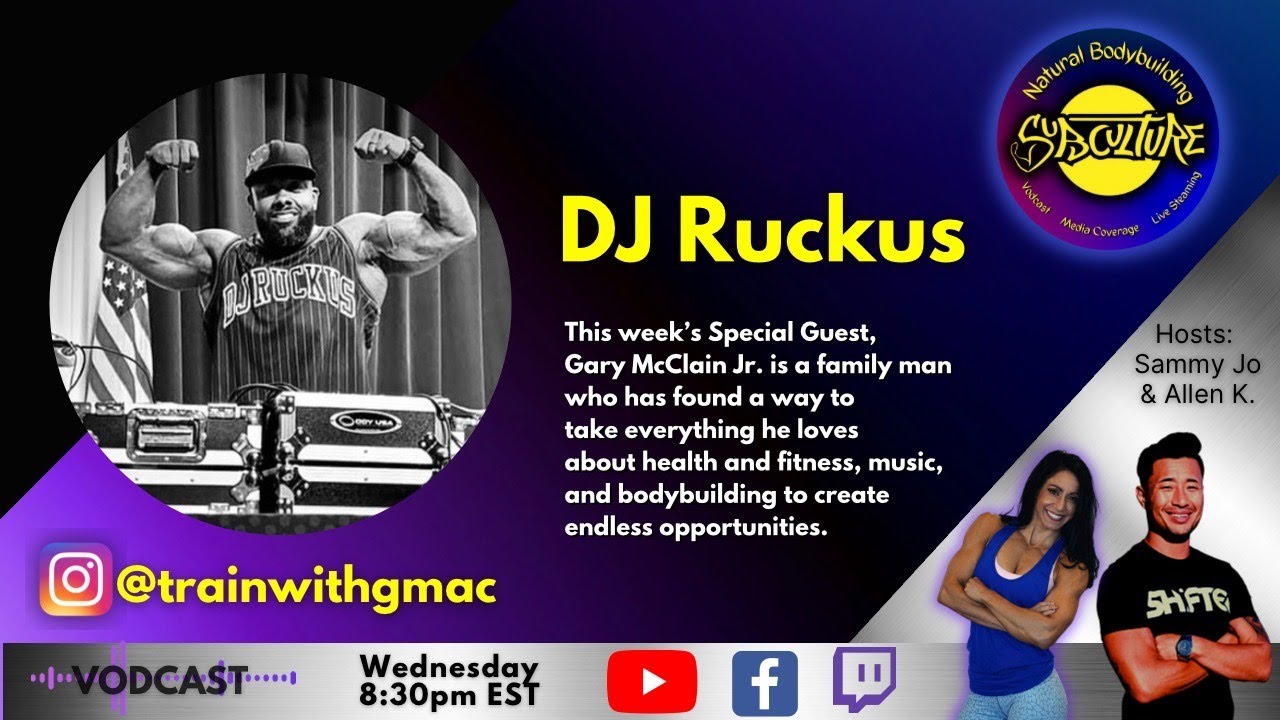 Subculture Live Ep. 40 w/ Special Guest, Gary McClain aka DJ Ruckus ...