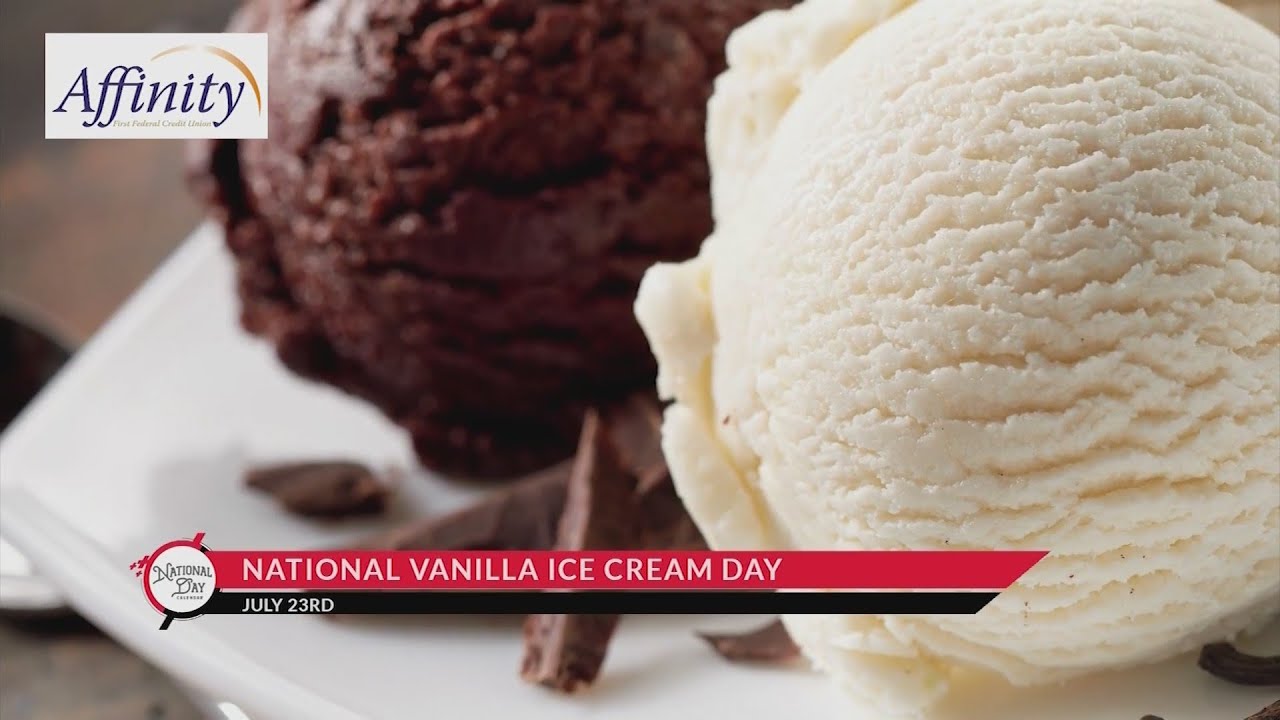National Vanilla Ice Cream Day