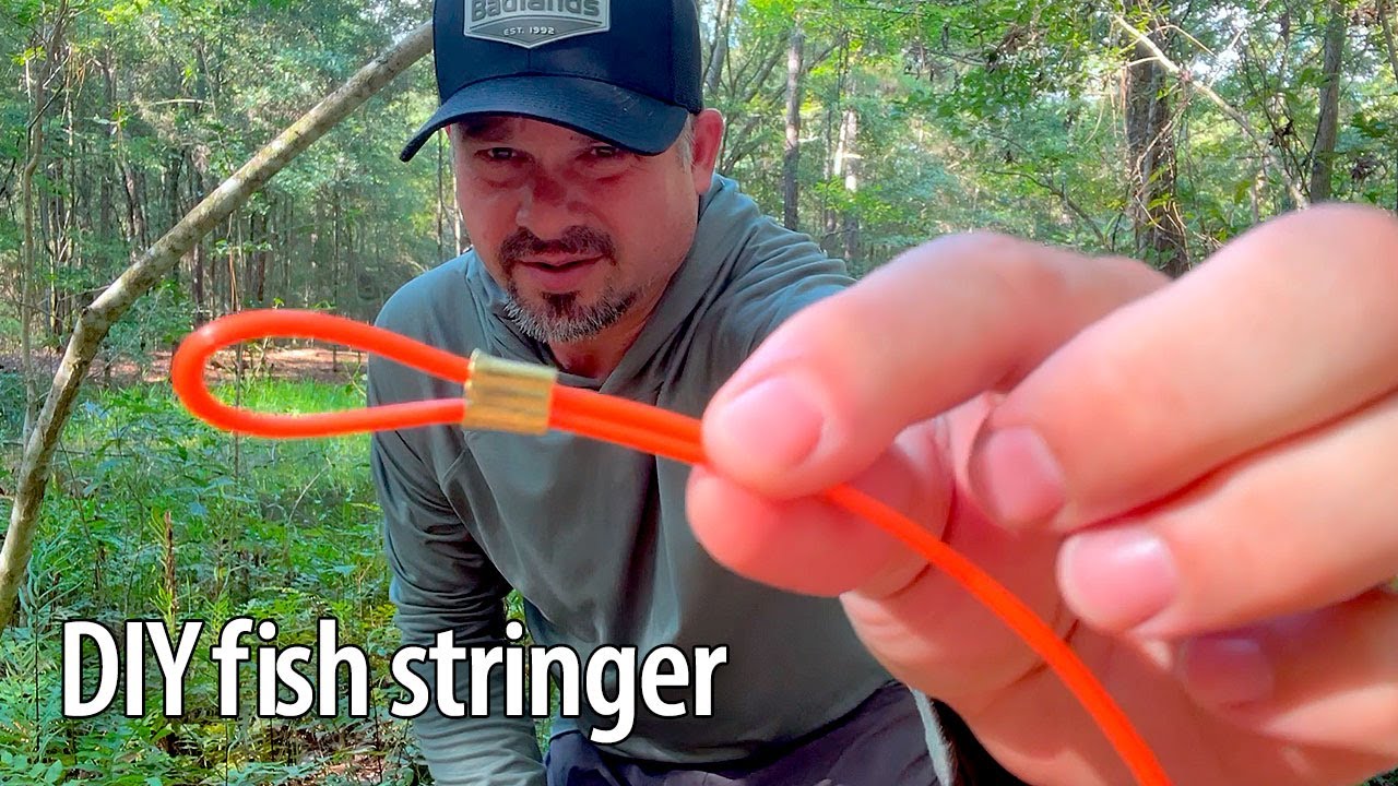 DIY fish stringer - YouTube
