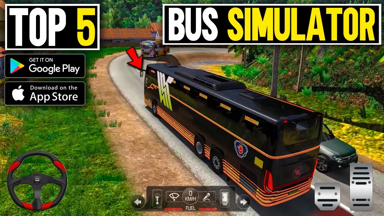 Top 5 Bus Driving Games For Android & iOS (2024) | Best Bus Simulator ...