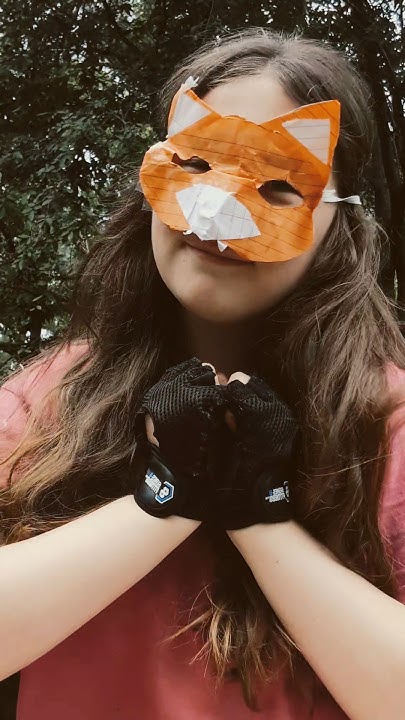 The mask fell apart 😭||~do the harpy hare handshake with me~|| #shorts ...