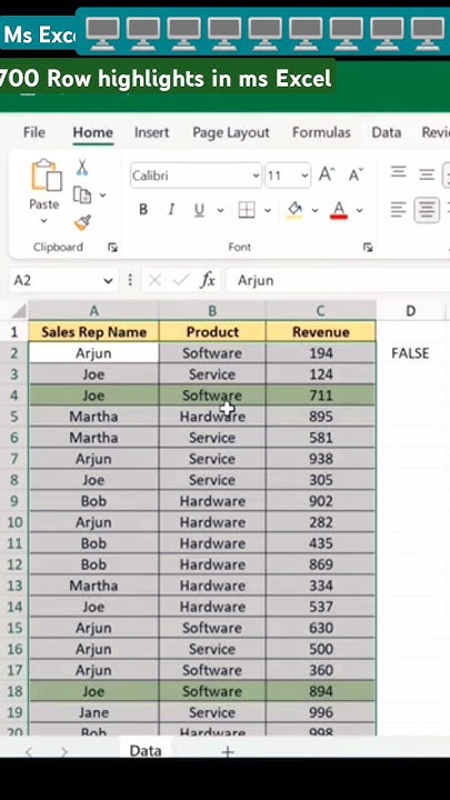 conditional formatting in ms Excel tricks#exceltips #shorts #spreadsheets #columnformatting ...