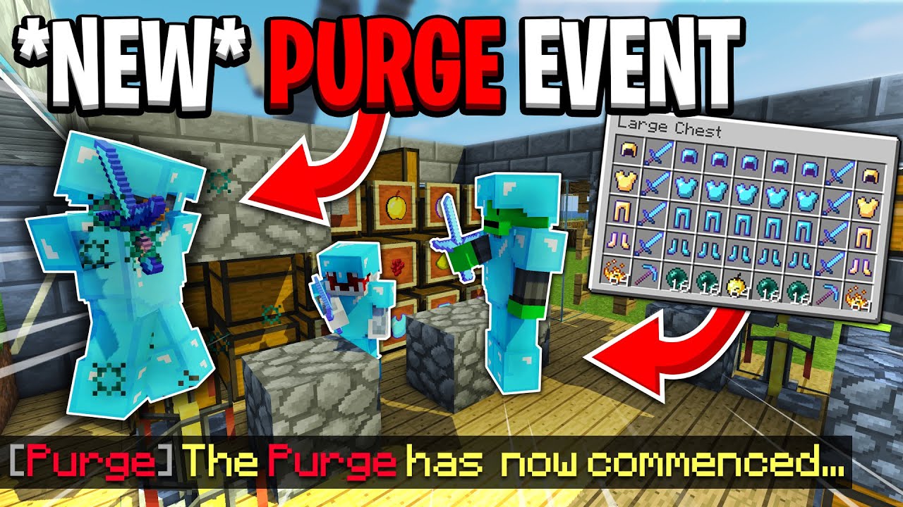 *NEW* Purge Event! - Minecraft HCF - YouTube